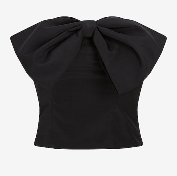 Express | Tops | Nwt Express Bow Corset Tube Top | Poshmark